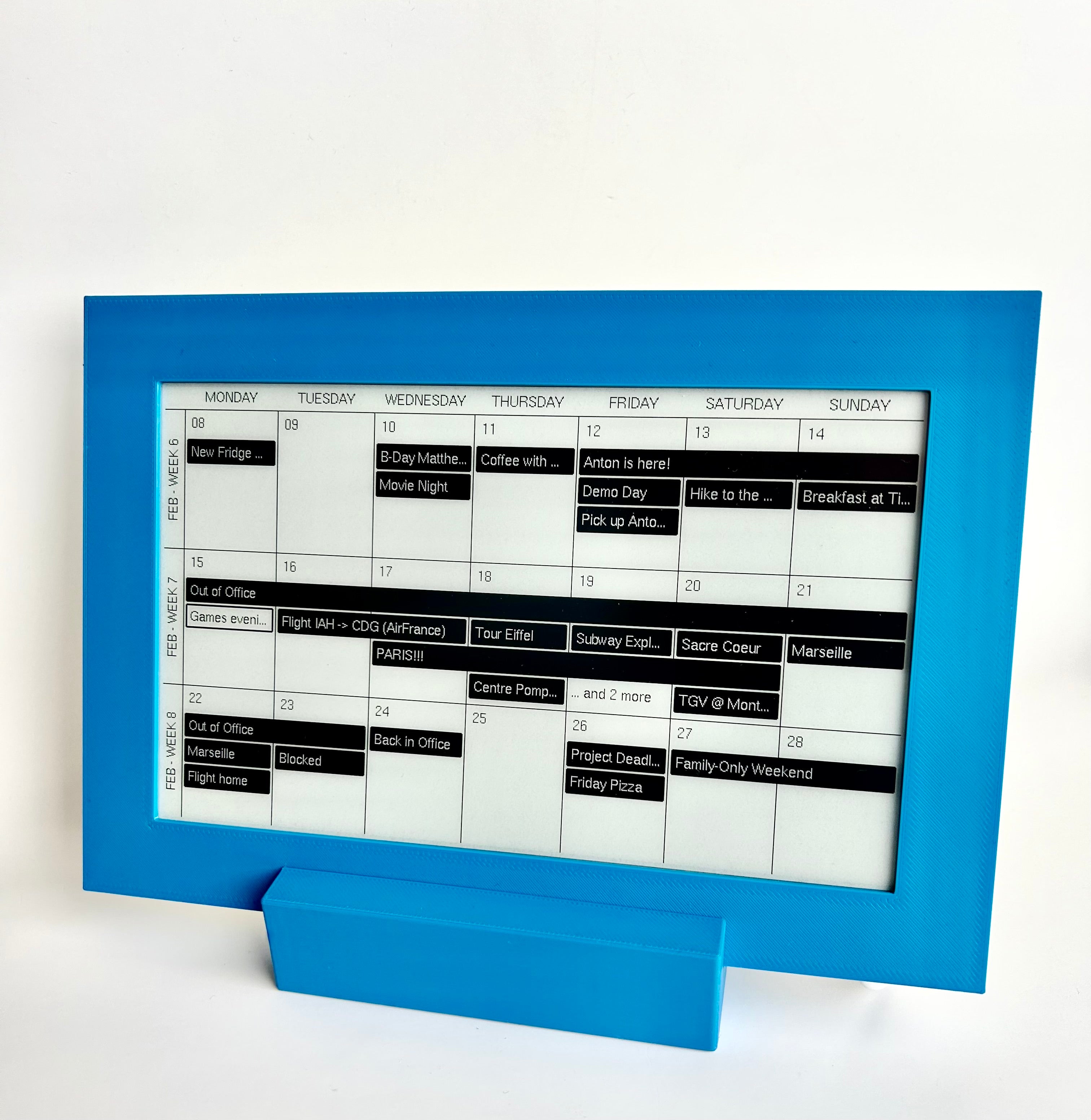 E-Paper Calendar and Smart Display by Invisible Computers